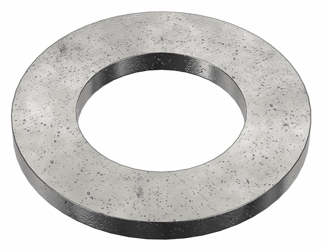 APPROVED VENDOR FLAT WASHER, FOR SCREW SIZE M33, STEEL, BLACK OXIDE ...