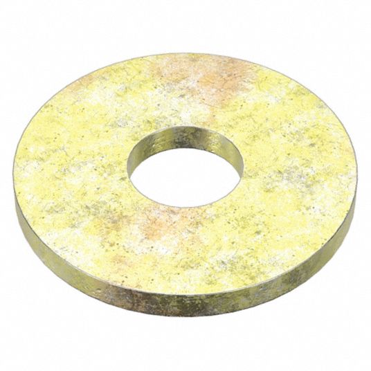 For Screw Size M7, Steel, Flat Washer - 25DL20|M38211.070.0001 - Grainger