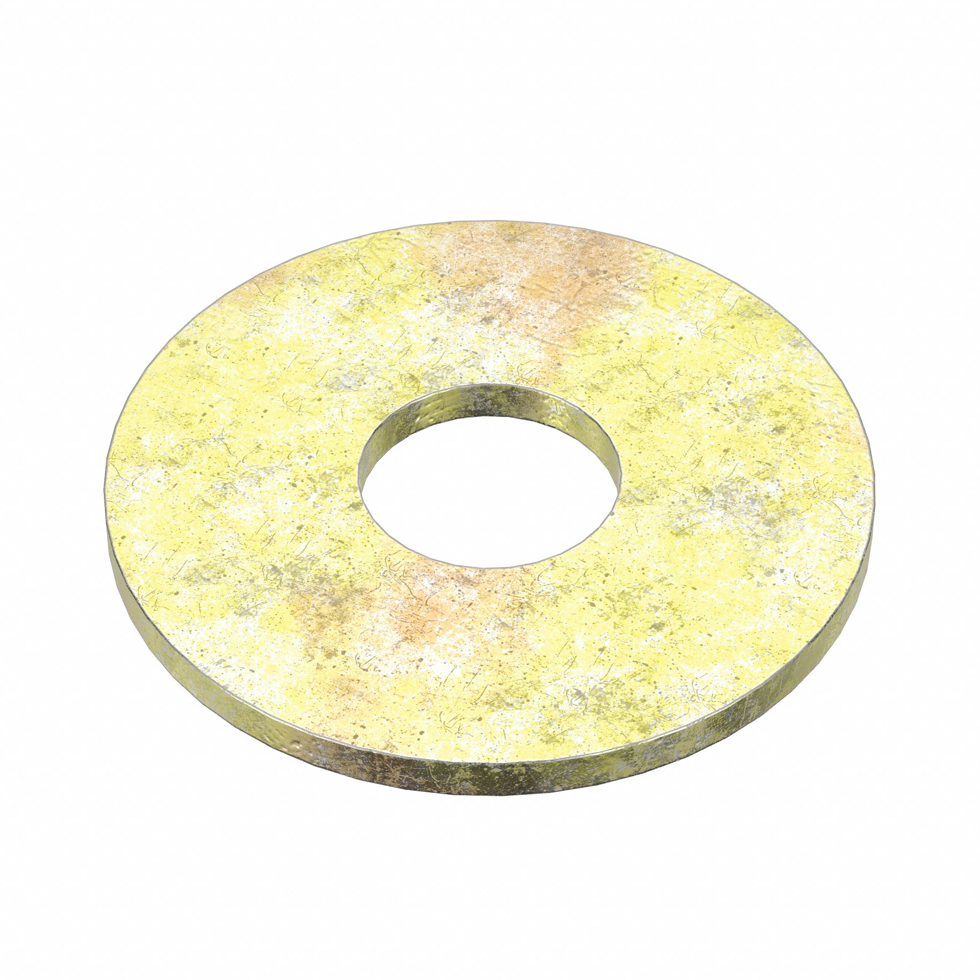 Case Hardened, Zinc Yellow, Large O.D. Oversized Washer - 25DL25|M38211 ...