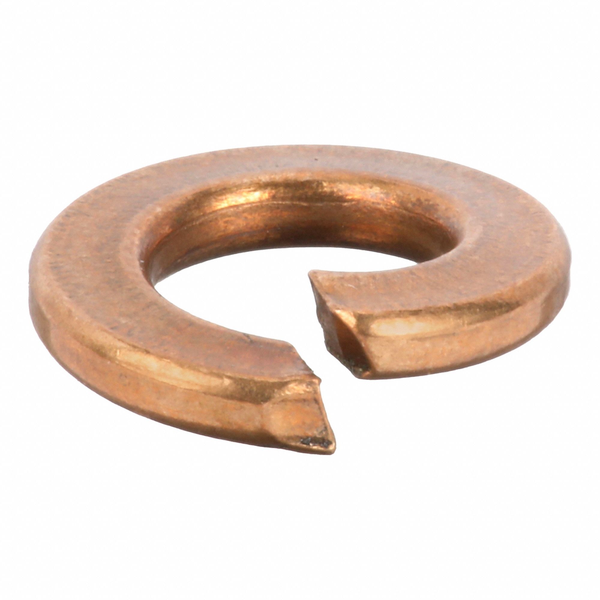 Bronze, 1/4 in Screw Sz, Split Lock Washer - 25DN04|U43150.025.0001 ...