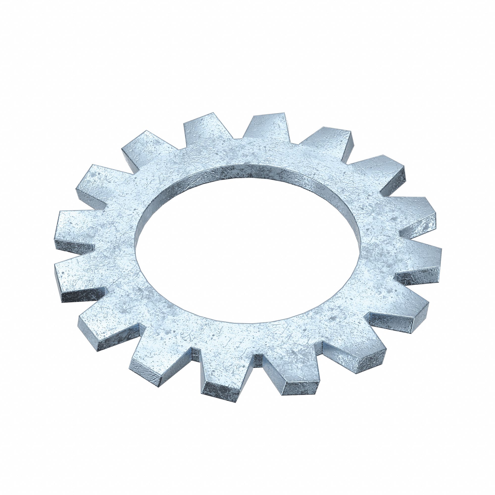 Case Hardened, Zinc Plated, External Tooth Lock Washer - 25DN38|M37420 ...