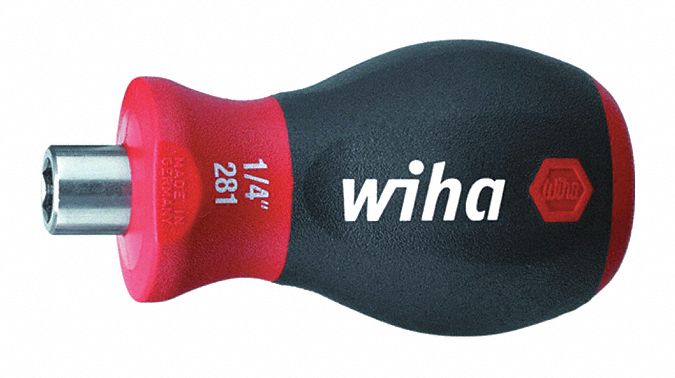 WIHA, Stubby Bit Holder - 25E347|28103 - Grainger
