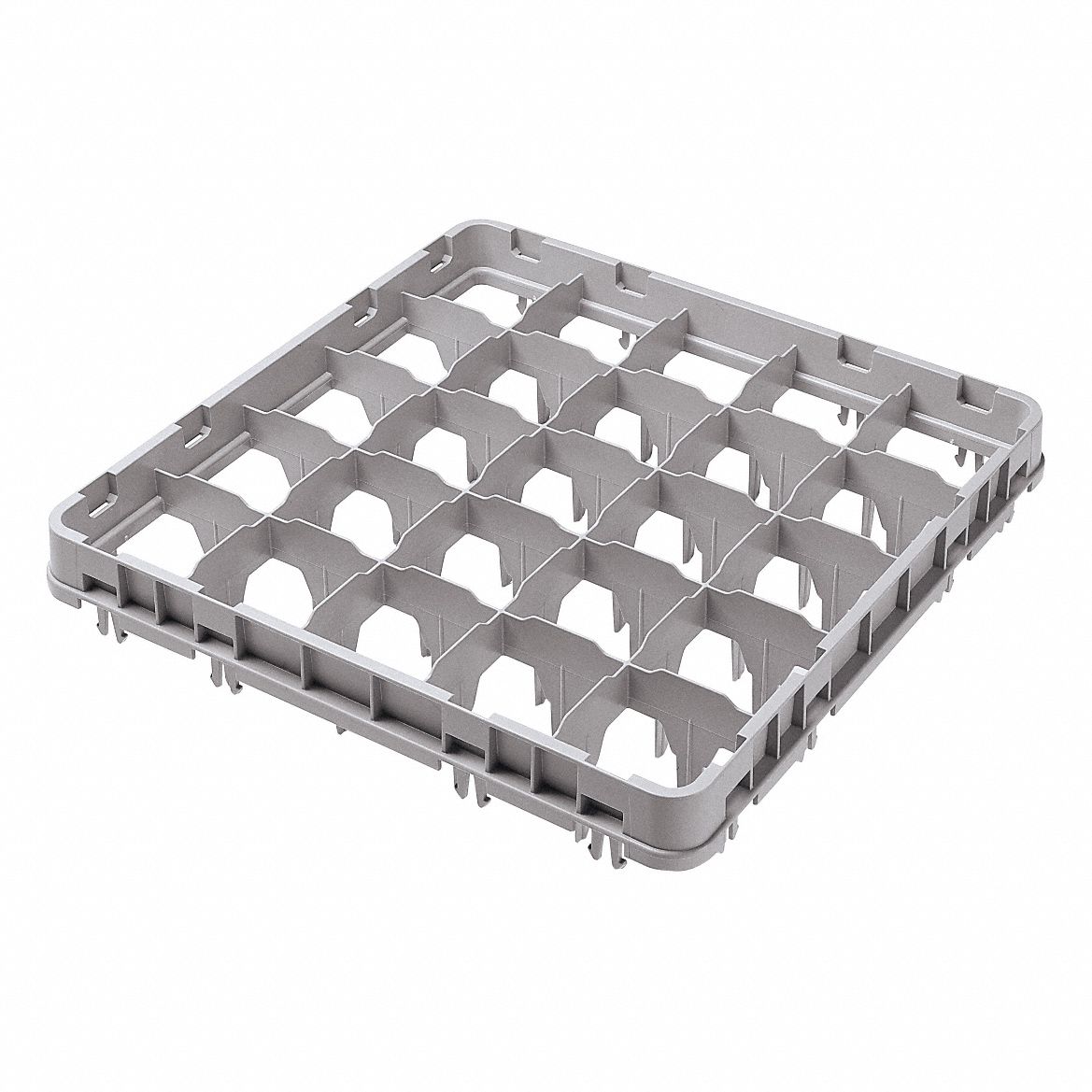 CAMBRO, 19 5/8 in Overall Lg, 19 5/8 in Overall Wd, Full Drop Glass ...