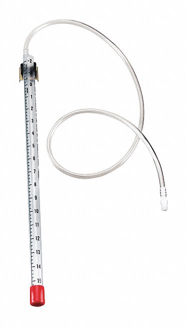 DWYER, 1213-15, Gas Pressure Manometer 15 Inch Length - 25E978|1213-15 ...
