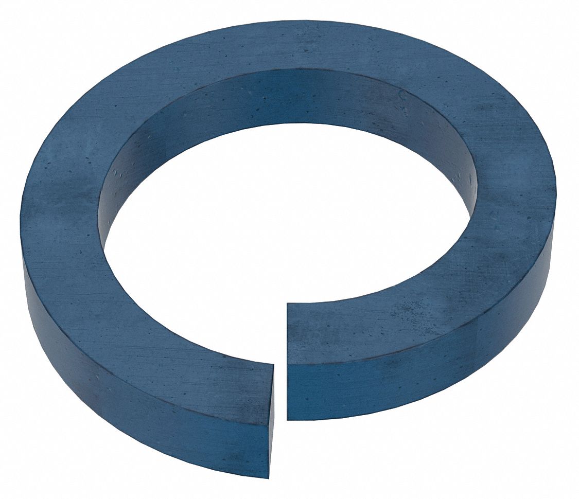 Blue Phosphate, Steel, High Collar Split Lock Washer - 25GW22|UST187444 ...