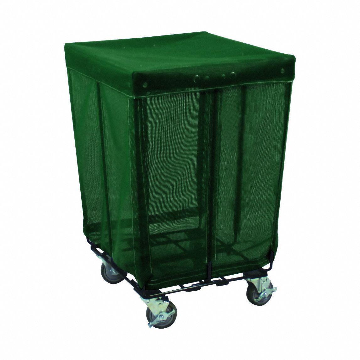 ROYAL BASKET TRUCKS, Green, (4) Swivel, Square Cart - 824AW7|G25-EEE ...