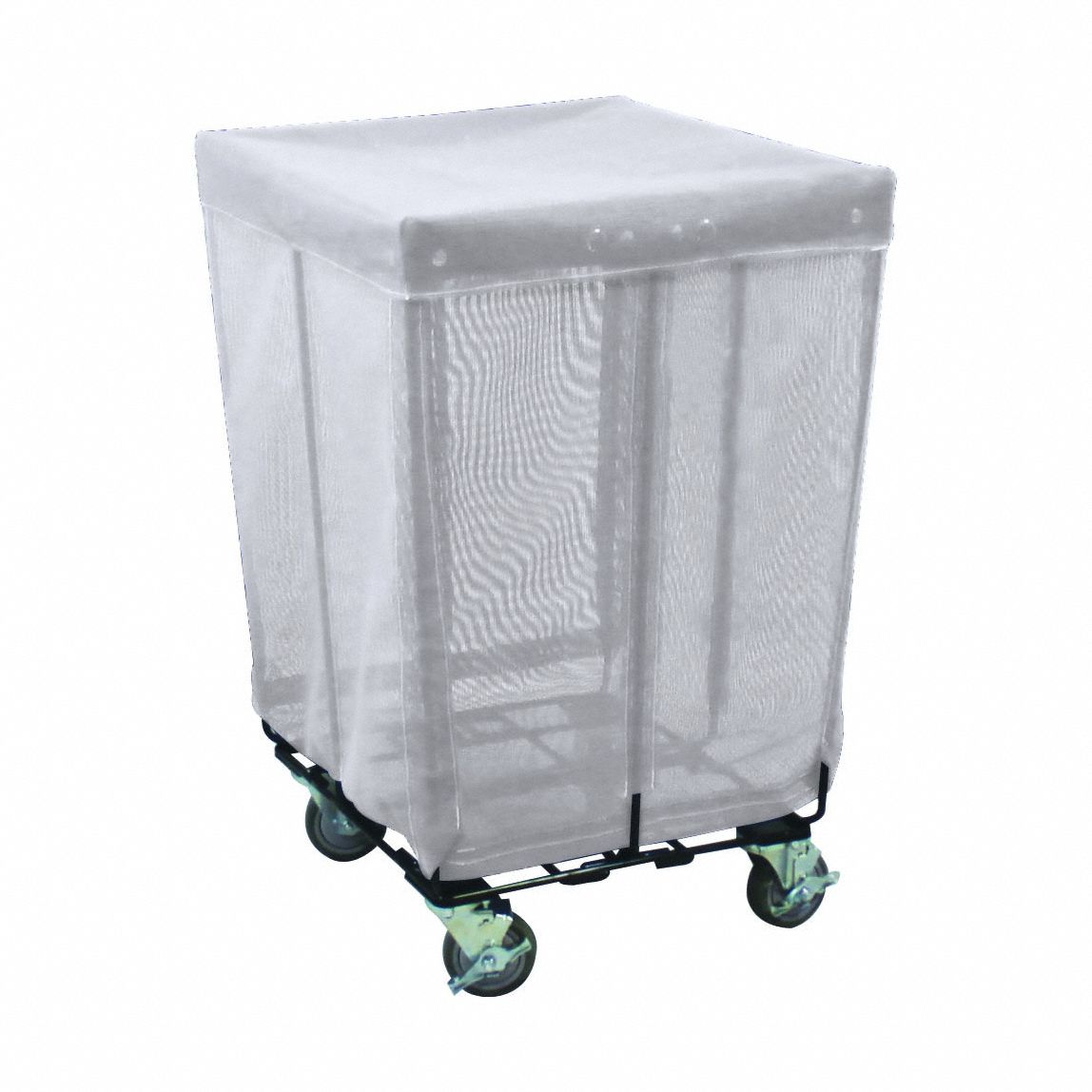 ROYAL BASKET TRUCKS, White, (4) Swivel, Square Cart - 824AW9|G36-WWW ...
