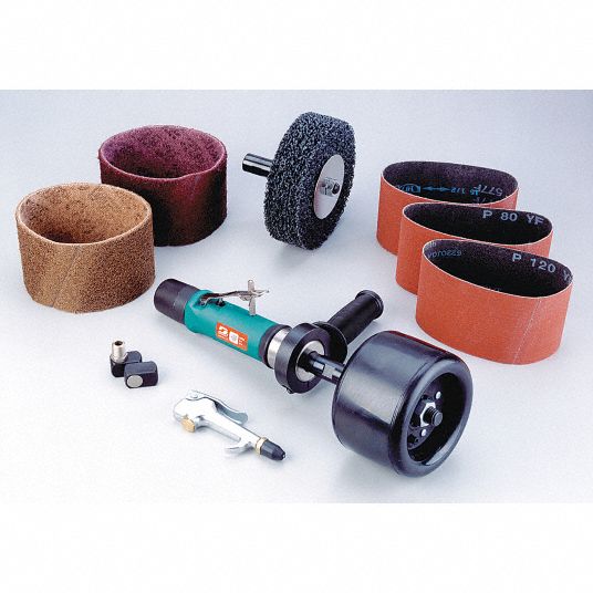 DYNABRADE, Inline, 5 in Max, Air Finishing Sander Kit - 25H813|13220 ...