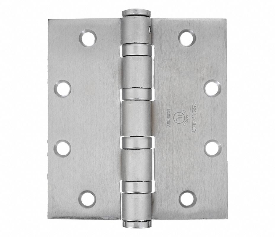 MCKINNEY Bisagra Plana, 5" x 2-1/4", Acabado Acero Inoxidable Opaco ...