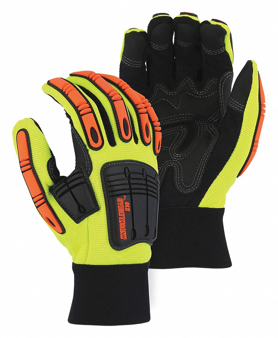 10, 10, Knit Gloves - 25K943|21242HY/10 - Grainger