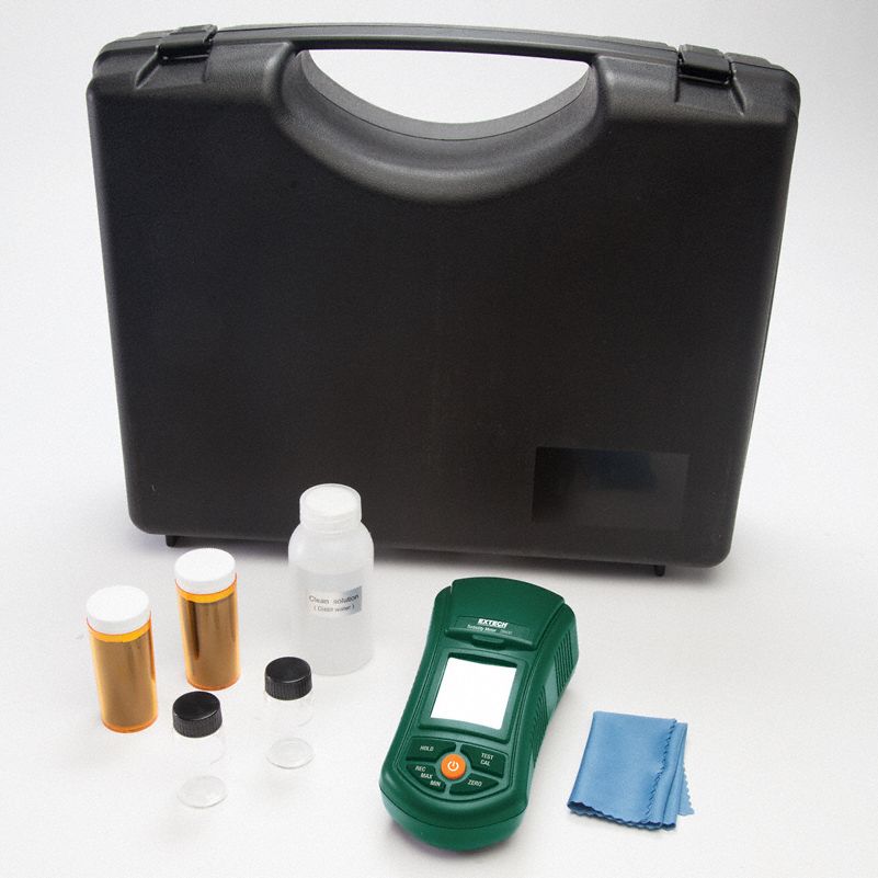 EXTECH LCD Turbidity Meter with 0 to 50.00, 50 to 1000 NTU Turbidity ... EXTECH LCD Turbidity Meter with 0 to 50.00, 50 to 1000 NTU Turbidity ...