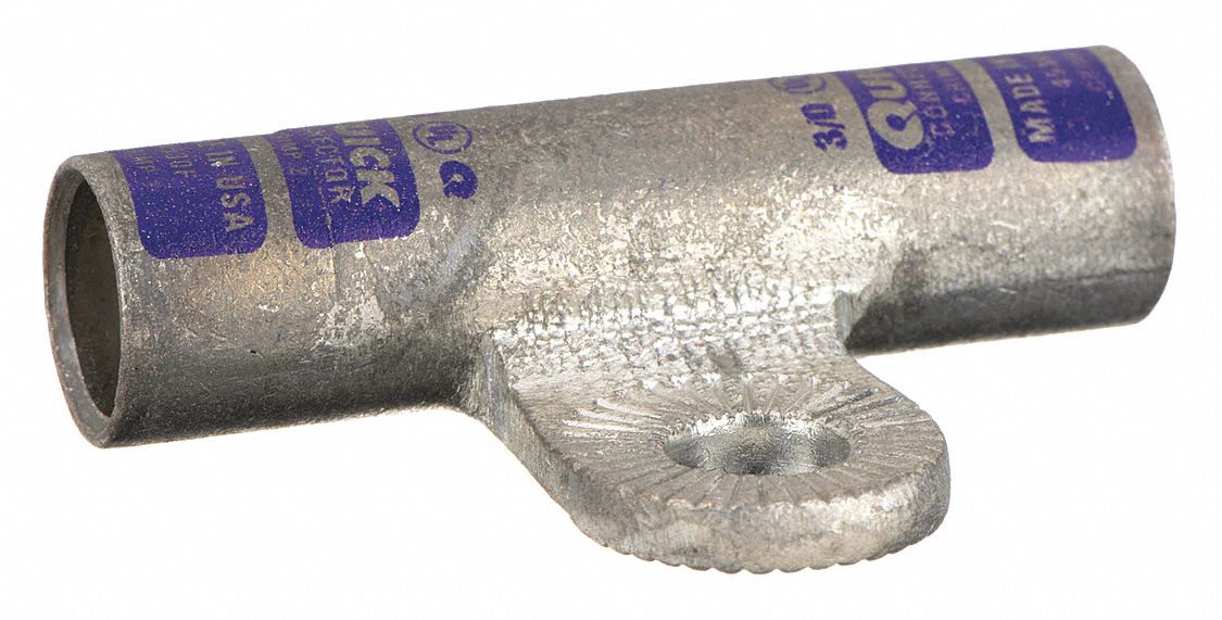 FUSION, Locking Lug, Crimp, One-Hole Lug Compression Connector - 25KD38 ...