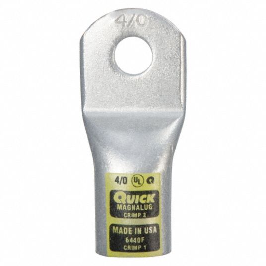 FUSION Lug Starter/Ground: Heavy Wall Lug, Crimp/Lug, Tin Plated Copper ...