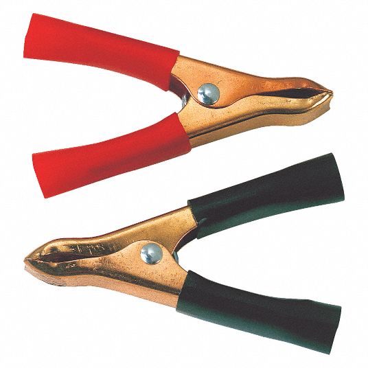 FUSION Battery Charging Clamp: Plier, Crimp, 50 A Max Current, 12V ...