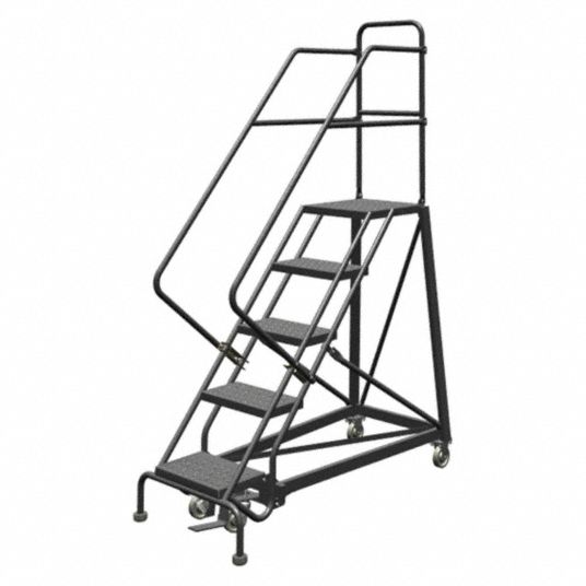 TRI-ARC, 4.2 ft Platform Ht, Unassembled, Rolling Ladder - 25NV36 ...