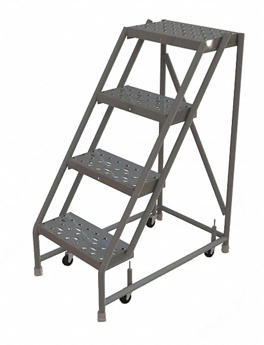 TRI-ARC, 3.3 ft Platform Ht, Unassembled, Rolling Ladder - 25NW03 ...