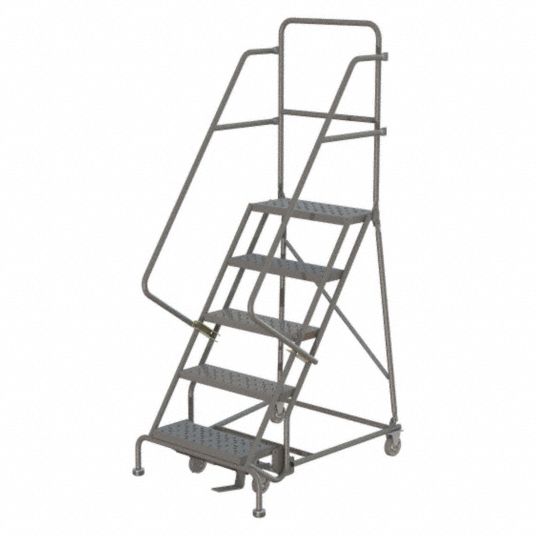 TRI-ARC, 4.2 ft Platform Ht, Unassembled, Rolling Ladder - 25NW51 ...
