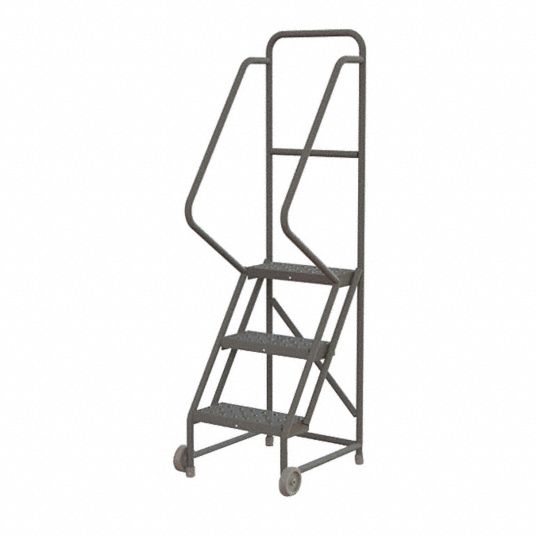 TRI-ARC, 2.5 ft Platform Ht, Unassembled, Rolling Ladder - 25NX02 ...