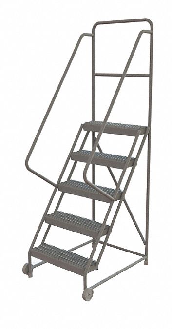 TRI-ARC, 4.2 ft Platform Ht, Unassembled, Rolling Ladder - 25NX11 ...
