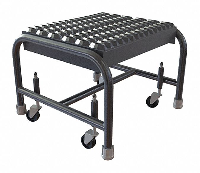 TRI-ARC, 12 in Overall Ht, 350 lb Load Cap, Step Stool - 25NX35 ...