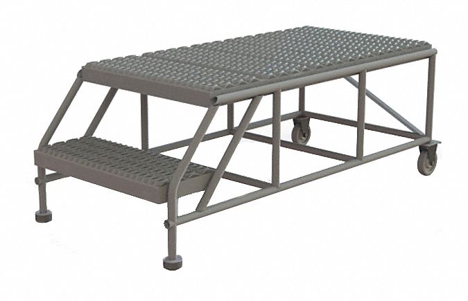TRI-ARC, 1.7 ft Platform Ht - Max, 24 in x 47 in, Mobile Work Platform ...