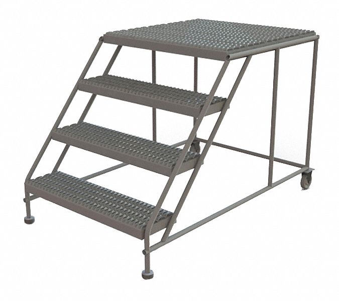 TRI-ARC, 3.3 ft Platform Ht - Max, 36 in x 35 in, Mobile Work Platform - 25NZ82|WLWP043636 ...