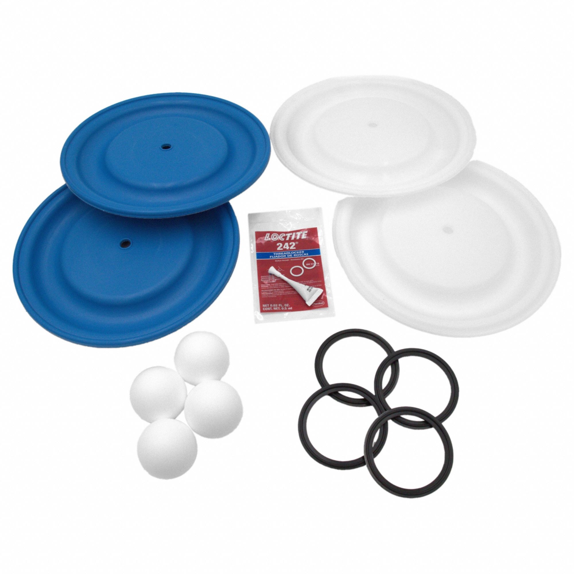 GRACO, Fluid Section Repair Kit, Fluid, Pharmaceutical Pump Fluid ...