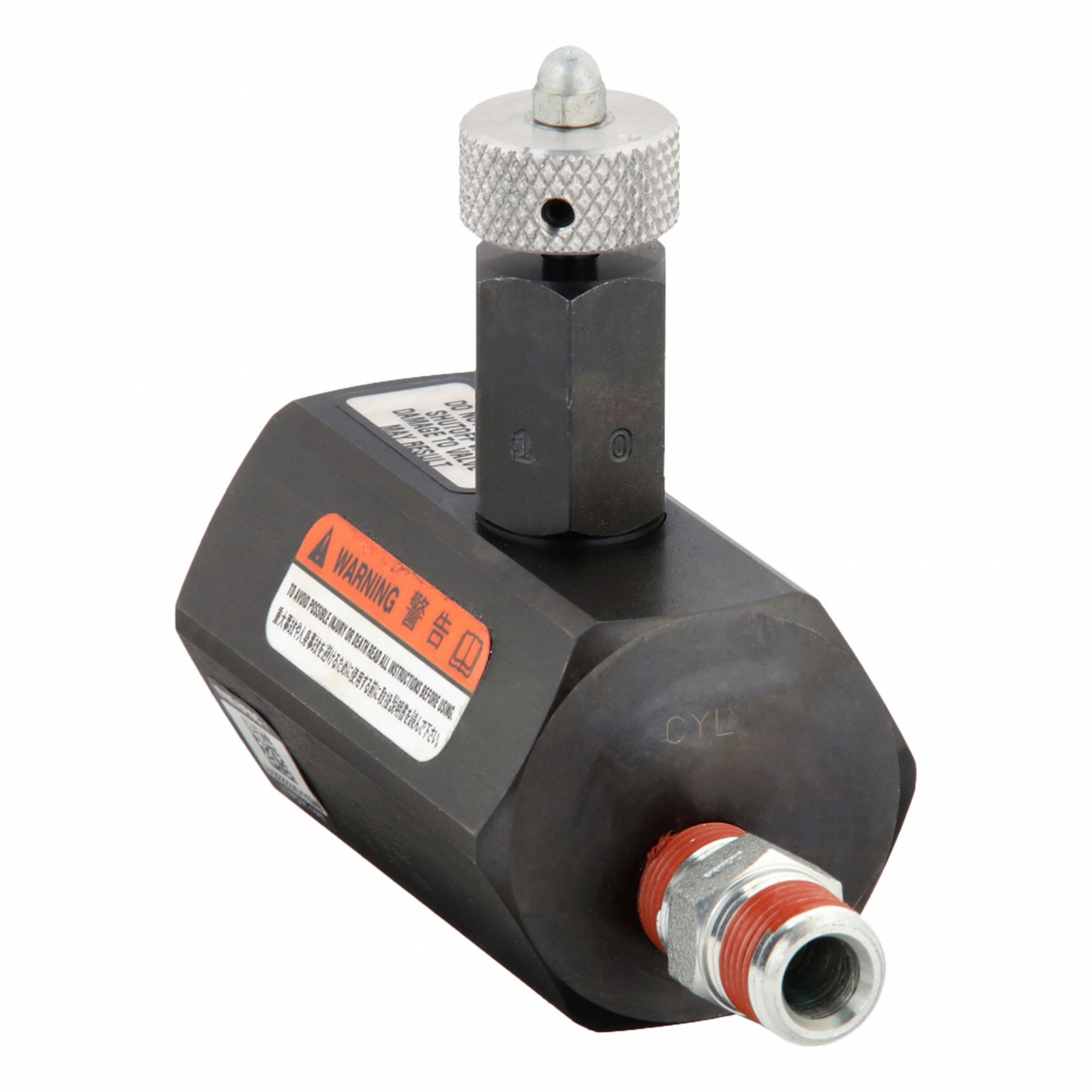 ENERPAC, 10,000 psi, 4 gpm, Manually Operated Check Valve - 25TV82|V66F ...