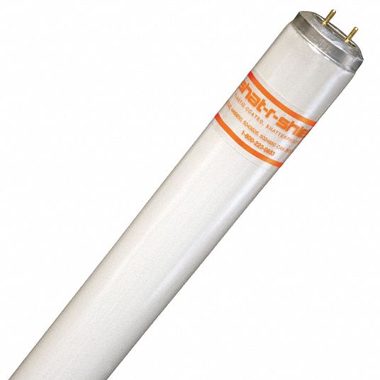 SHAT-R-SHIELD, 2 ft Nominal Lg, T12, Linear Fluorescent Bulb - 25VG26|F20T12BL - Grainger