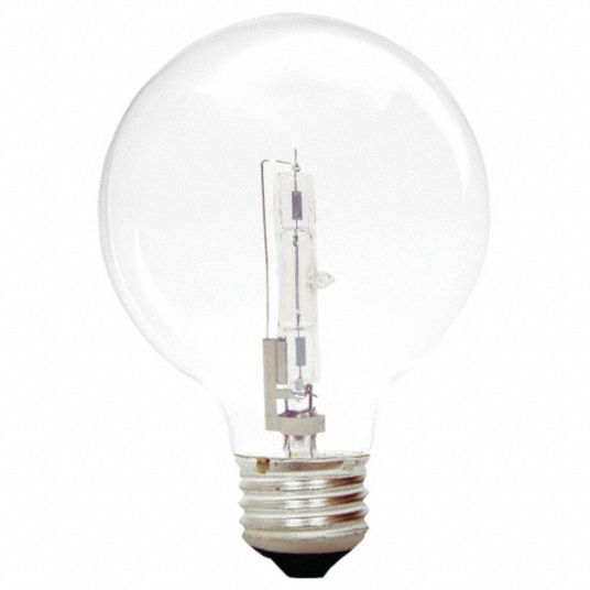 CURRENT, Medium Screw (E26), (G) Globe, Incandescent Bulb - 25VG29 ...