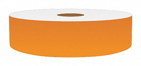 VNM SIGNMAKER 1IN ORANGE VINYL TAPE, 150FT - Continuous Label Stock ...