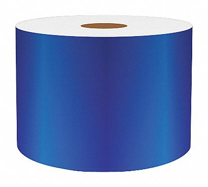 VNM SIGNMAKER 3IN BLUE REFLECTIVE VINYL, 75FT - Continuous Label Stock ...