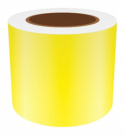 VNM SIGNMAKER LABEL TAPE,YELLOW,4IN W,FOR MFR NO. VNM8 - 31845 ...