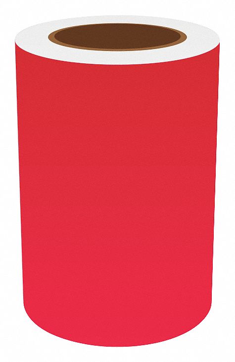 VNM SIGNMAKER 7IN FLUORESCENT RED VINYL, 75FT - Label Maker Printer ...