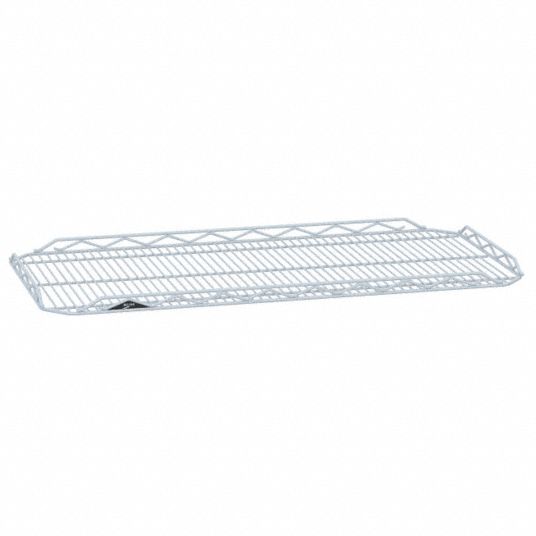 METRO, 48 in x 14 in, 1 Shelves, Wire Display Shelf - 25W834|HDM1448QW ...