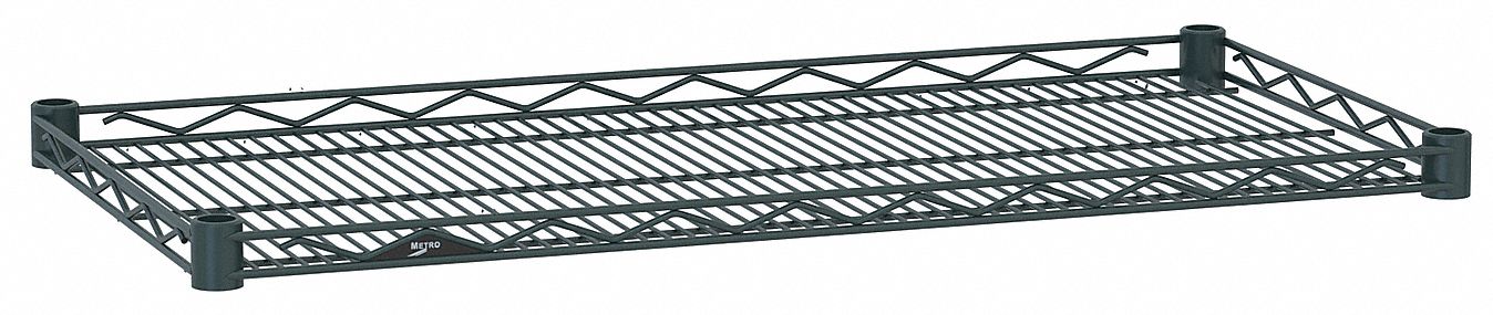 METRO, 48 in x 14 in, 1 Shelves, Wire Display Shelf - 25W931|HDM1448 ...