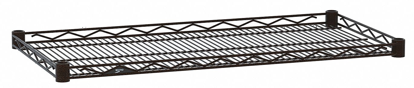 METRO, 48 in x 14 in, 1 Shelves, Drop Mat Shelf - 25W971|HDM1448-DCH ...