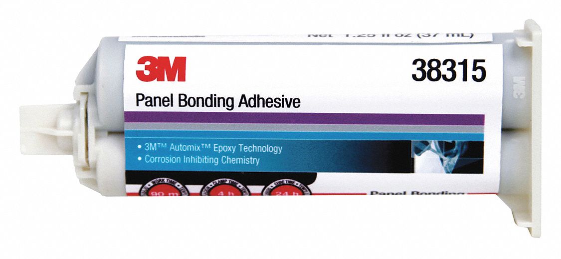Panel Bonding Adhesive,38315,50mL,6/,PK6 - Grainger