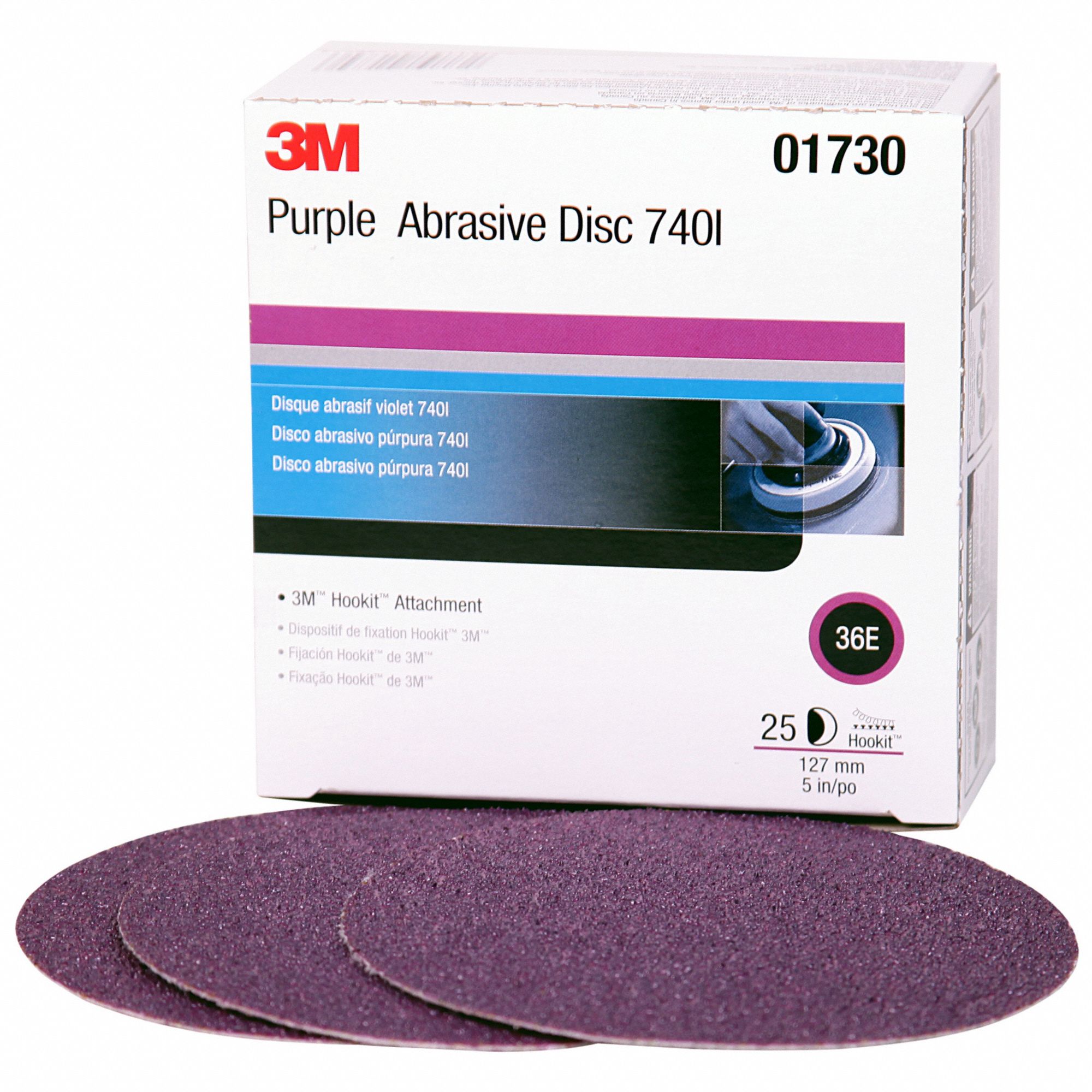 3M, 25 PK, Discs - 260G04|01730 - Grainger