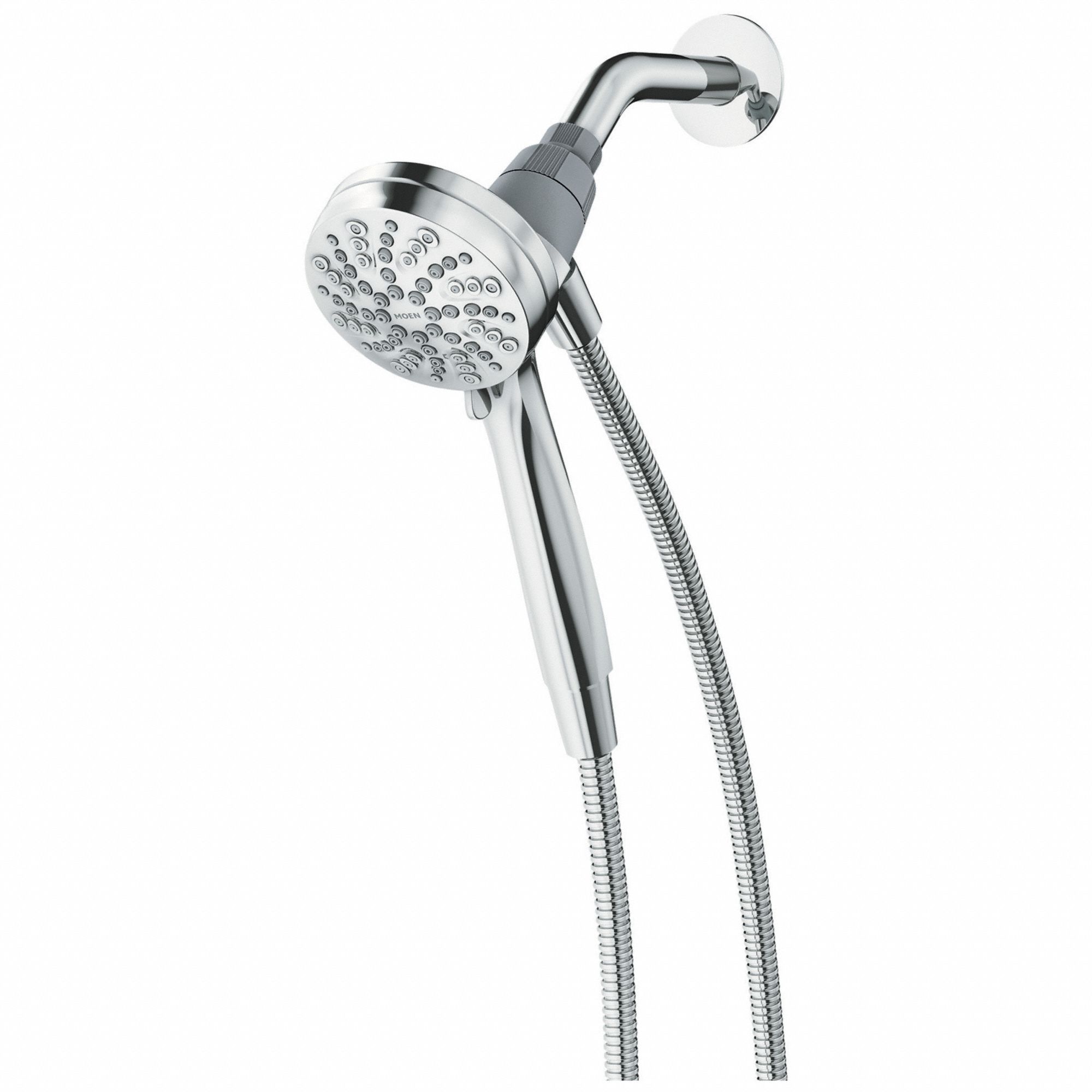 MOEN, Chrome, 1.75 gpm Flow Rate, Handheld Showerhead - 794D08|26100EP ...