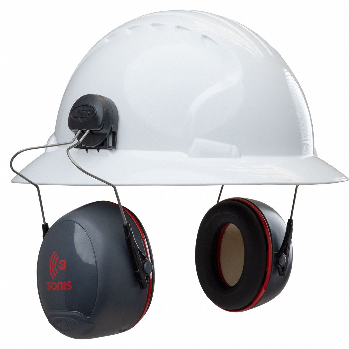 PIP, Hard Hat-Mounted Earmuff, 28 dB NRR, Passive Earmuff - 818NW7|262 ...
