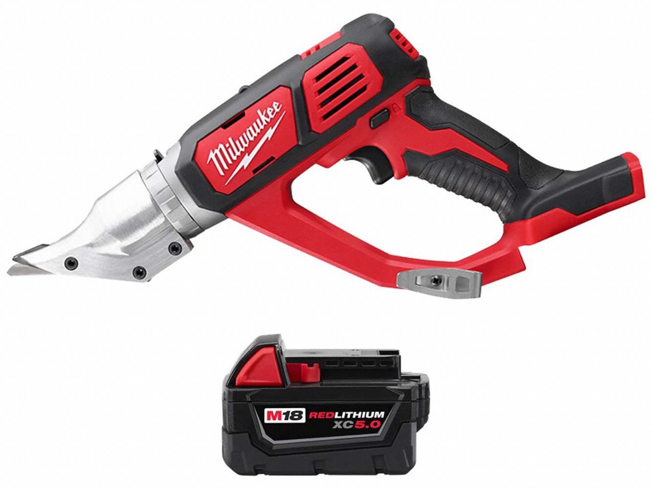 MILWAUKEE, 18V DC, Double Cut Cutting, Shear Kit - 387WF3|2635-20, 48 ...