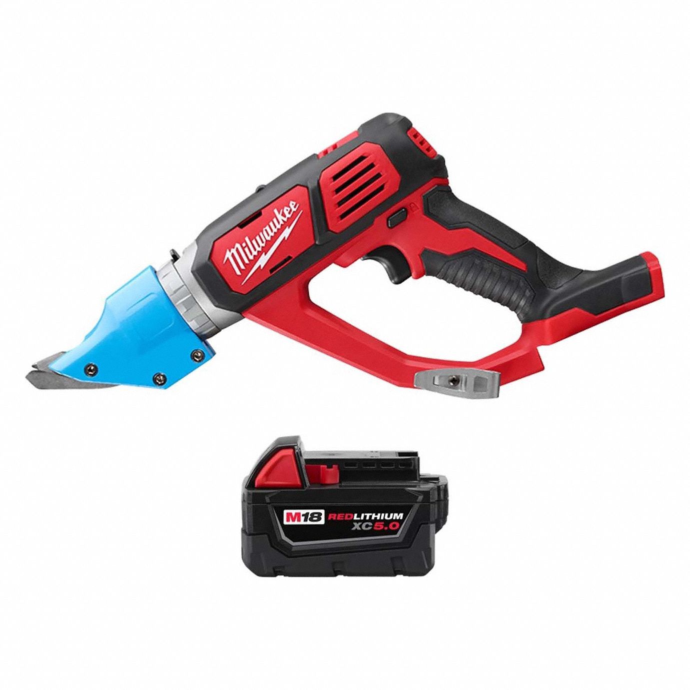 MILWAUKEE, 18V DC, Double Cut Cutting, Shear Kit - 387WF4|2636-20, 48 ...