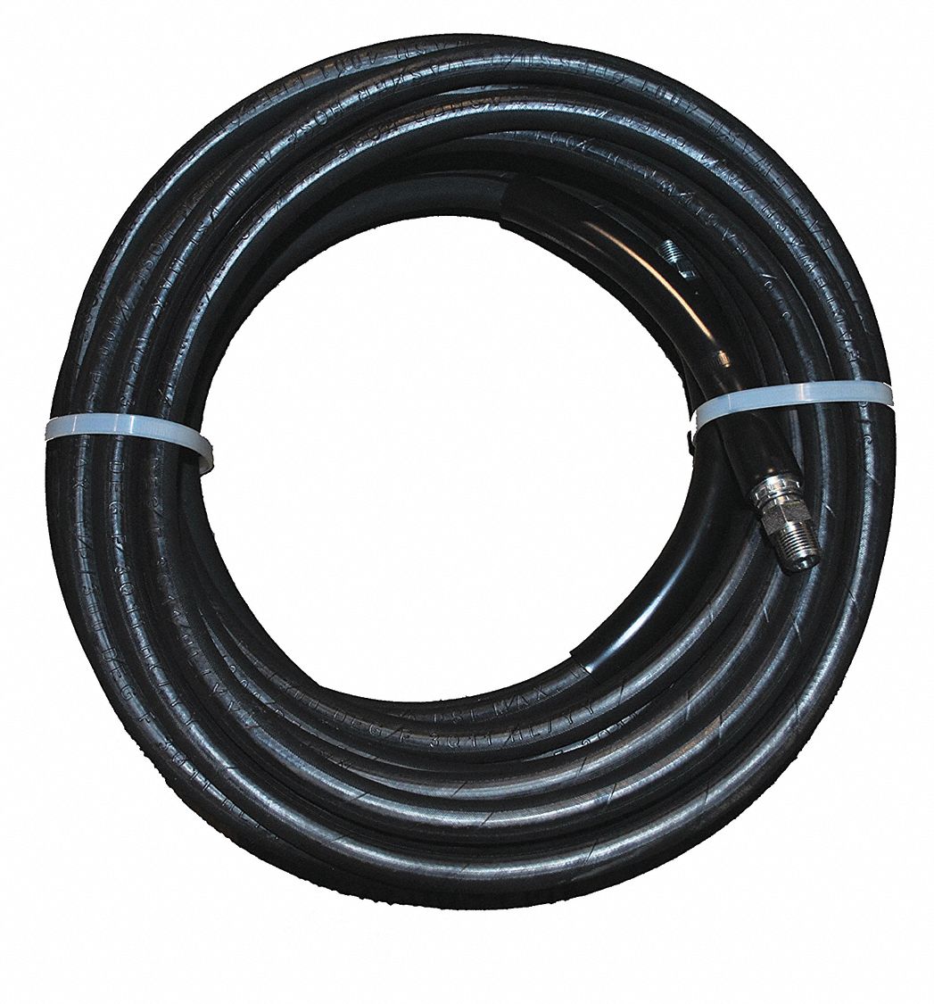 Pressure Washer Hose Assmbly,3/8"x50 ft. - Grainger