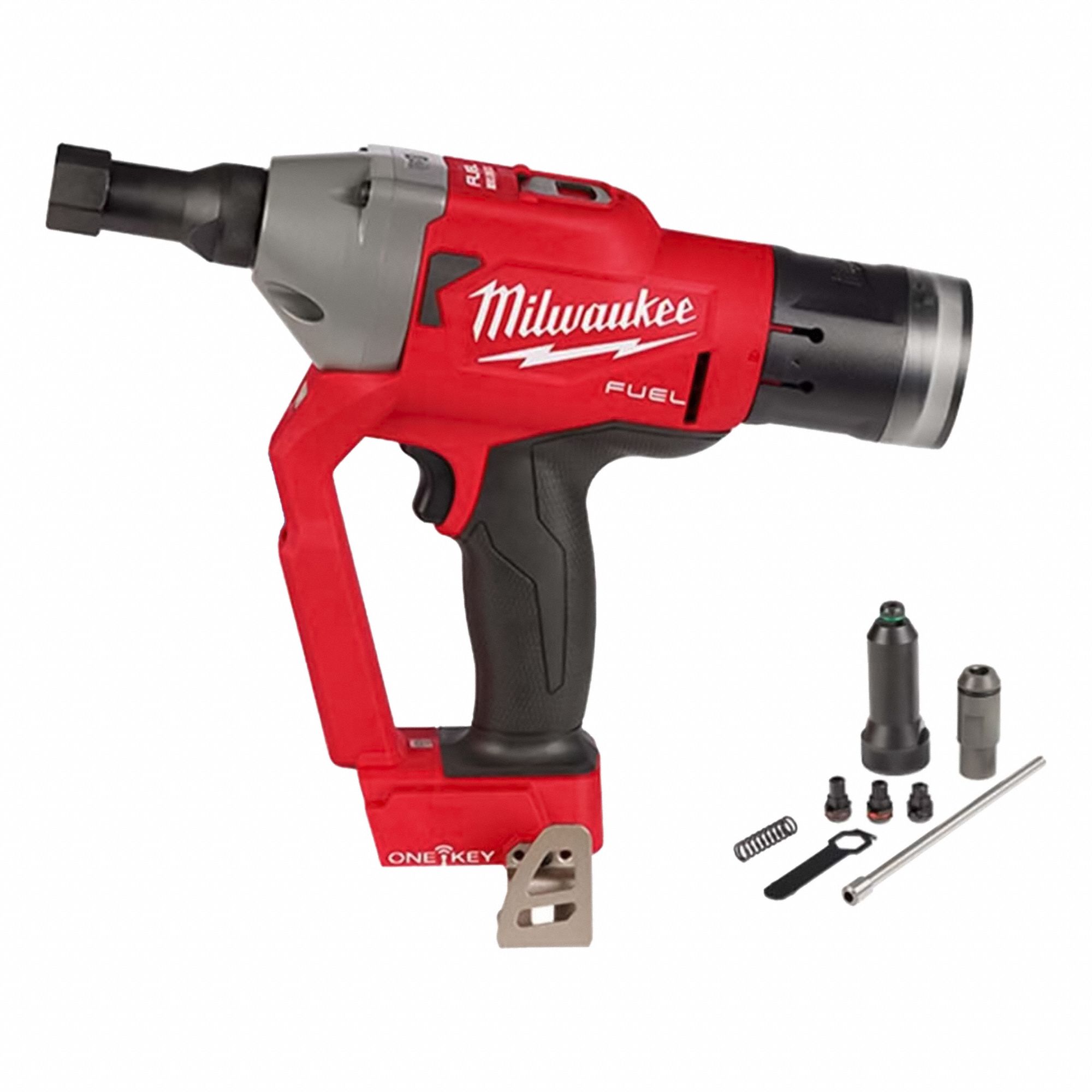 MILWAUKEE, Tool Only , Lockbolt to Blind Rivet Conversion Kit, 1 3/16 ...