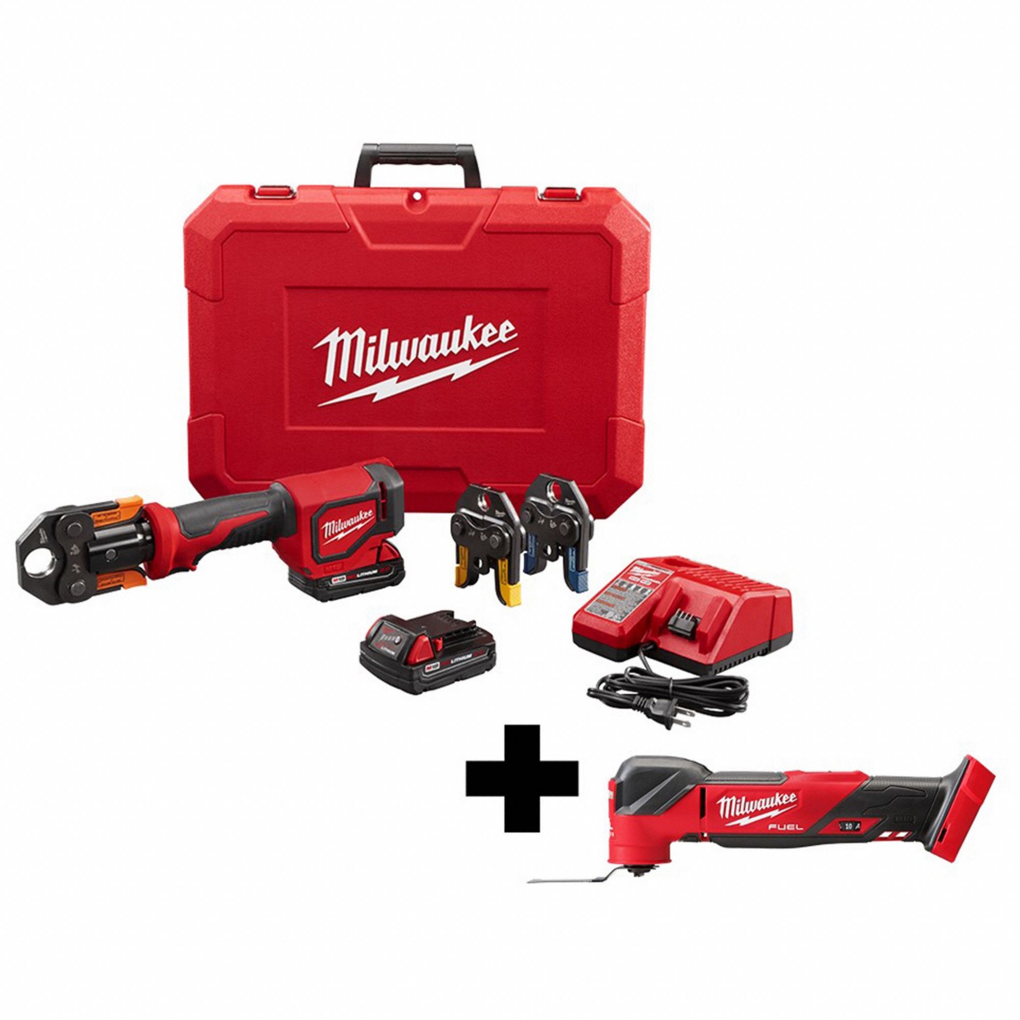 MILWAUKEE, Press Tool Kit - 382YU0|2674-22P,2836-20 - Grainger