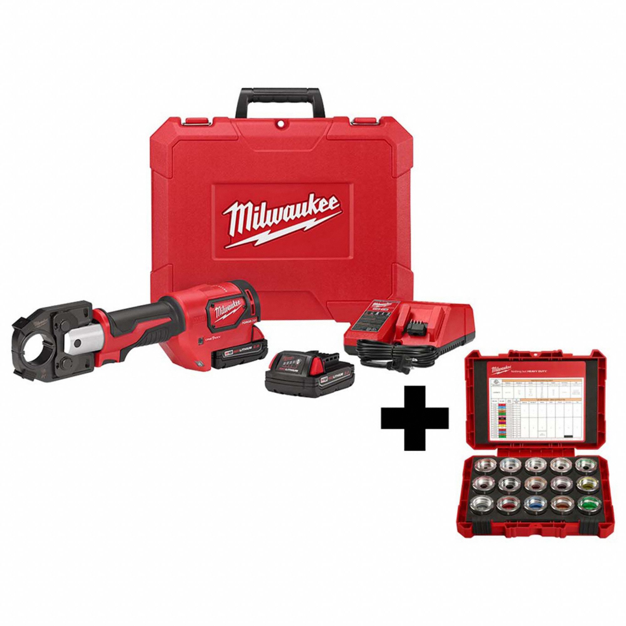 18 V Volt 1 Tools Crimper and Die Kit 387HH6 2679 22 49 16 KITC Grainger