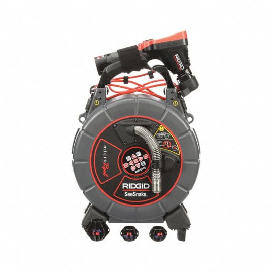 RIDGID, SeeSnake® microREEL, 100 ft Lg., Pipe Inspection Camera Reel ...