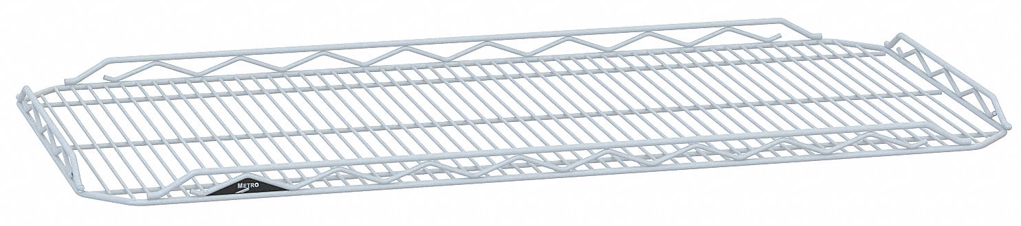 METRO, 48 in x 14 in, 4 Shelves, Wire Display Shelf - 26C188|HDM1448QW ...