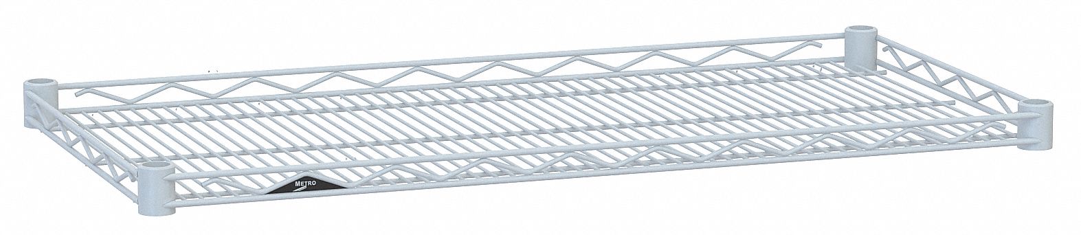 METRO, 48 in x 14 in, 4 Shelves, Wire Display Shelf - 26C269|HDM1448W-4 ...
